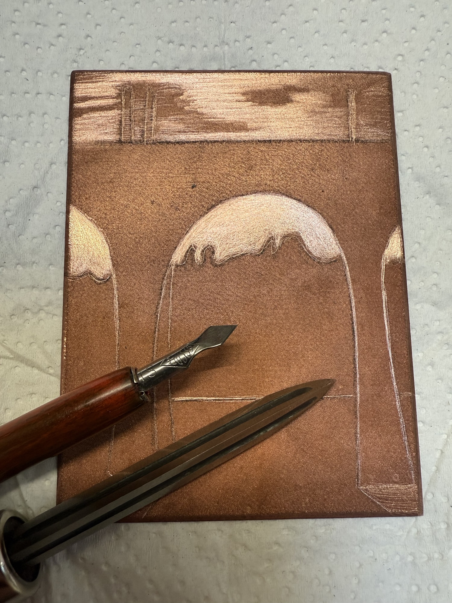 Mezzotint print – Stockport In Print